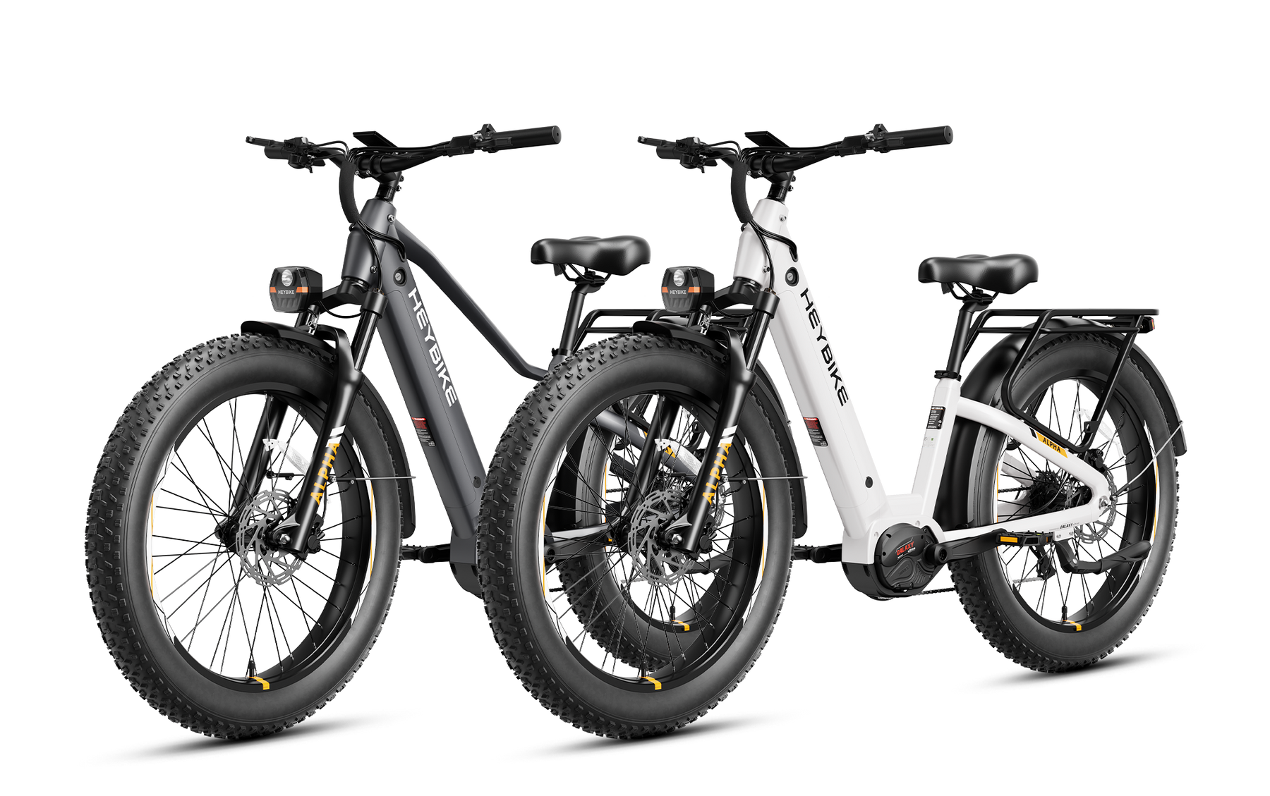 ALPHA All-Terrain Ebike | Mid-Drive Fat Tire Ebike | Heybike
