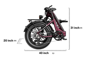 Ranger S Folding Electric Bike | Step-thru Ebike | Heybike