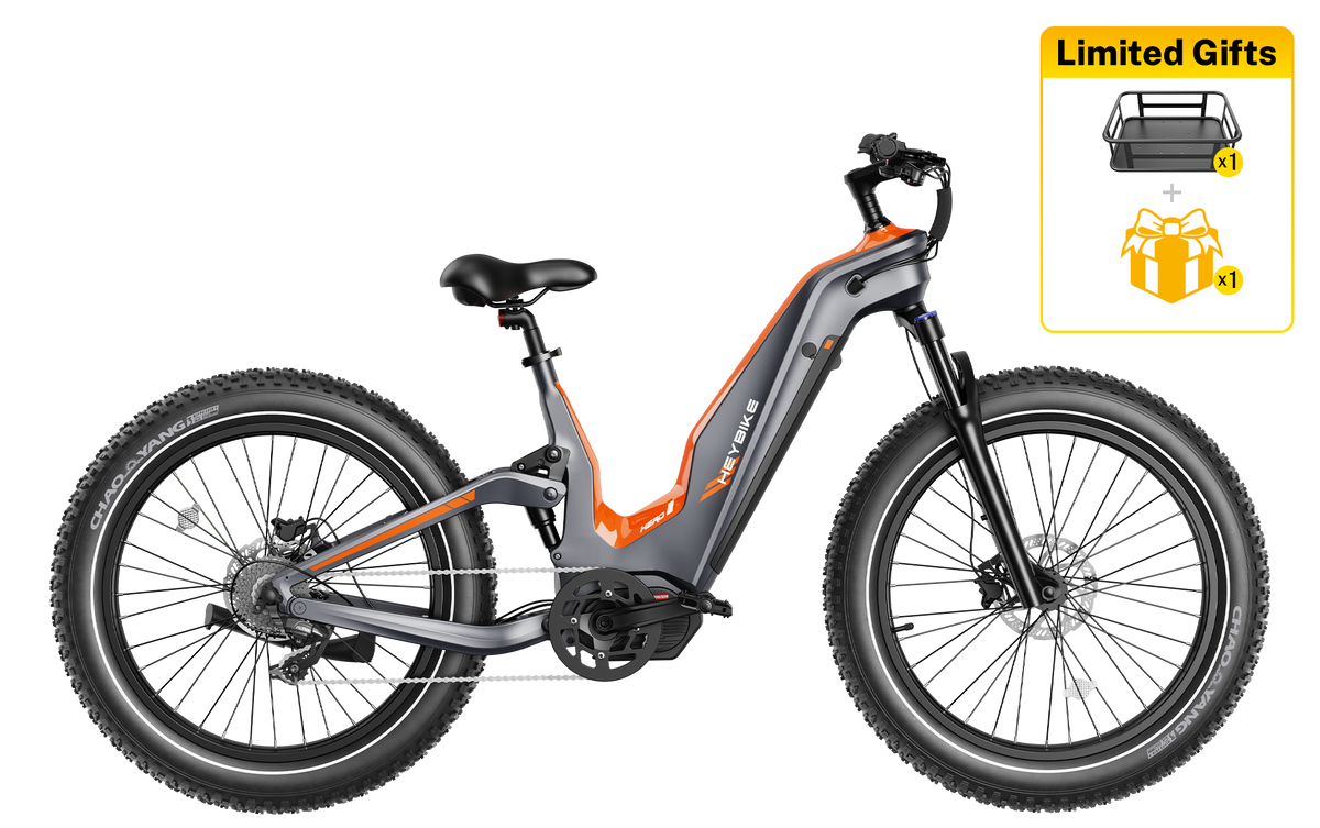 Introducing the HERO: Carbon Fiber E-Bike for All-Terrain – Heybike
