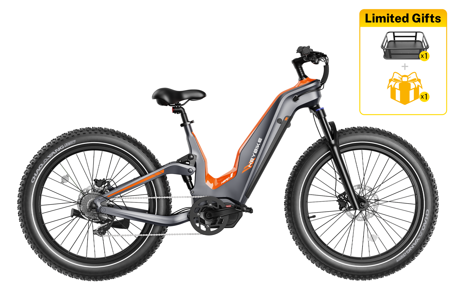 Hero Rear Rack (For Trapeze Version) – Heybike